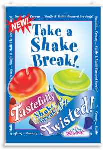 Shake Combo Vertical Banner - Flavor Burst