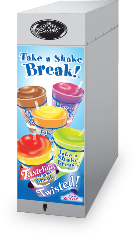 Shake Combo Cabinet Wrap - Flavor Burst